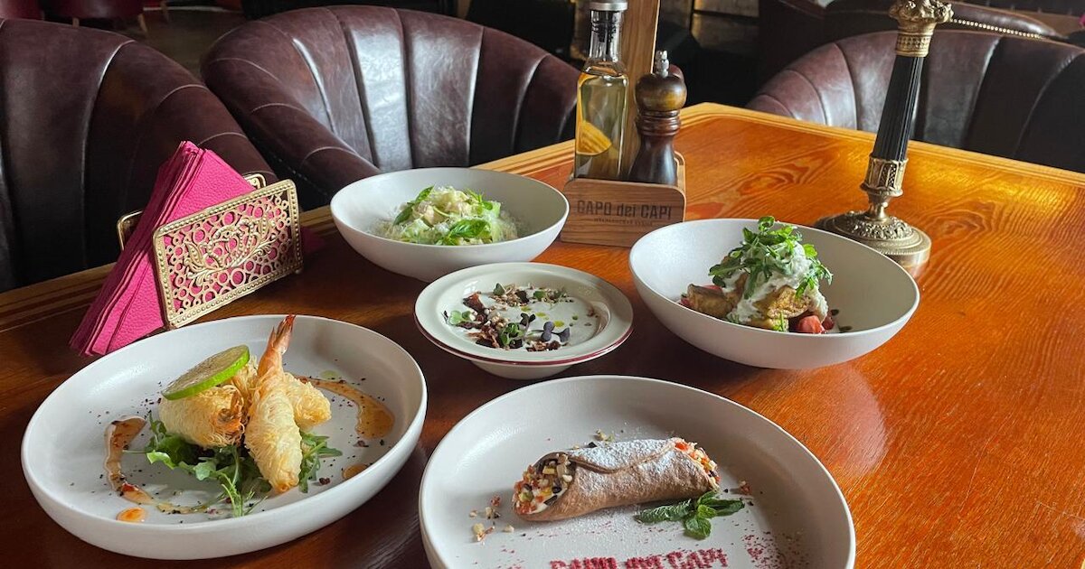 Российский Ресторанный Фестиваль 2024 в ресторане Capo Dei Capi ...