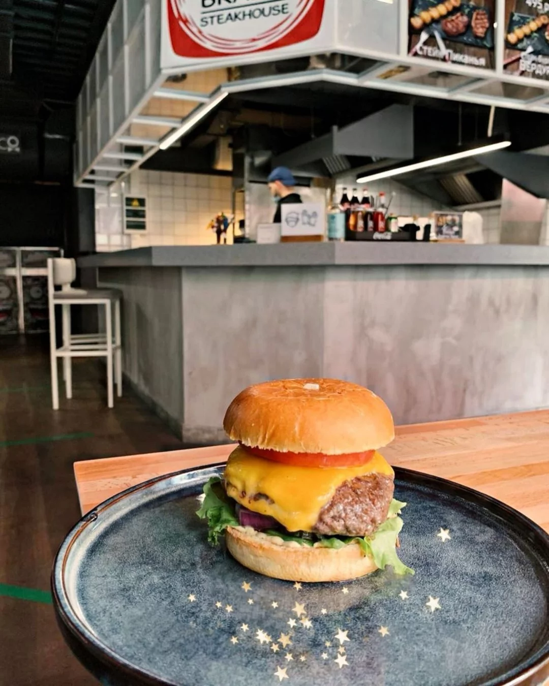 Burger steakhouse store